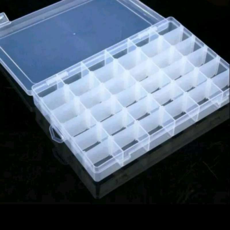 Jual Box Sekat Tempat Penyimpanan Kotak Sekat 36 Sekat Di Seller Crown ...