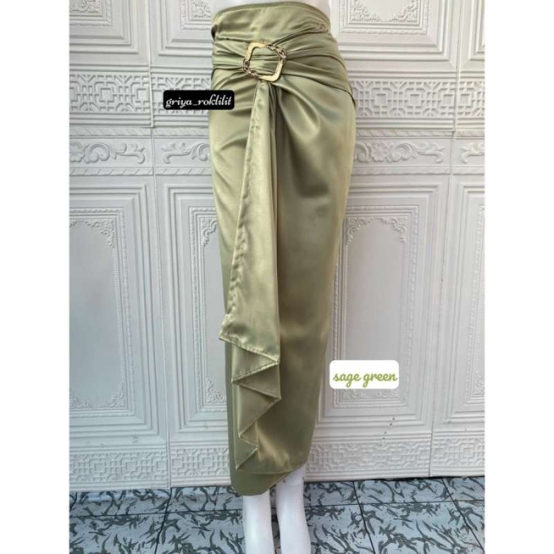 Jual Rok Lilit Polos Kebaya/rok Lilit Polos - Cream Di Seller Mama Shop ...