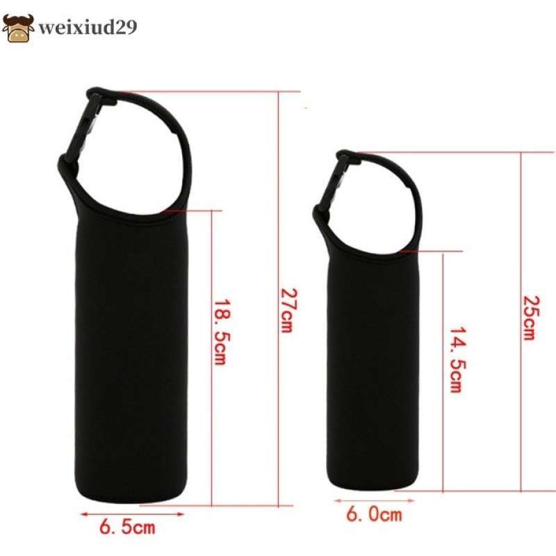 Jual Sarung Botol Air Minum 500ml Bahan Neoprene Tahan Air Dengan ...