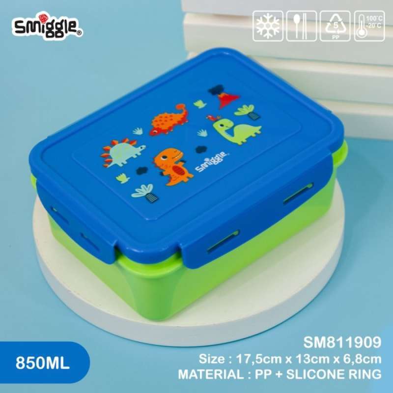 Jual Lunch Box Anak 2 Sekat Kotak Bekal Motif Smigel Bento Box 2 Ukuran ...
