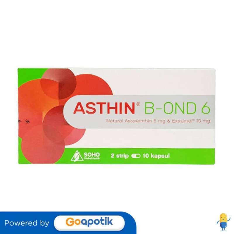 Jual Asthin B-ond 6 Box 20 Kapsul Di Seller Apotek Semangat - Sei ...