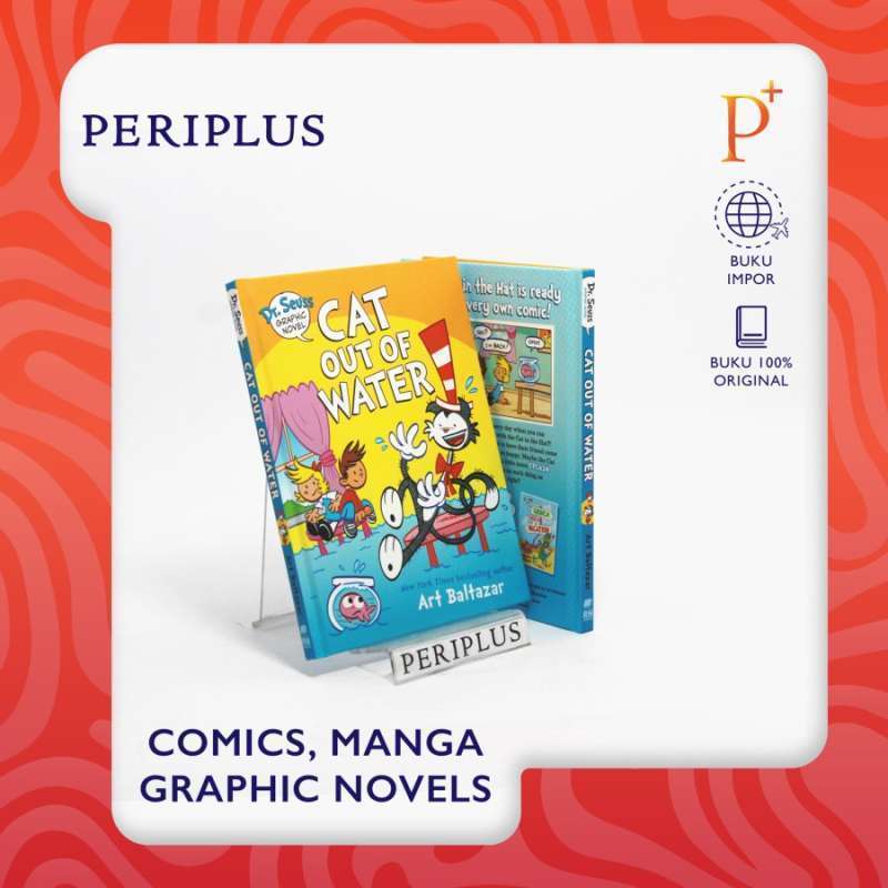 Jual Dr. Seuss Gn: Cat Out Of Water - 9780593703038 - Buku Original ...