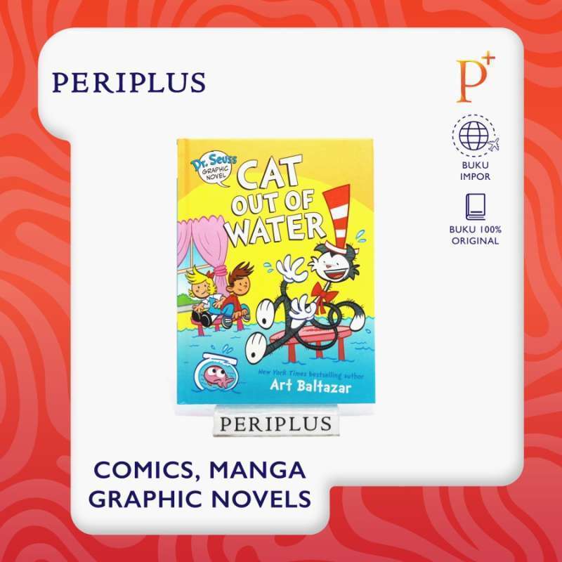 Jual Dr. Seuss Gn: Cat Out Of Water - 9780593703038 - Buku Original ...