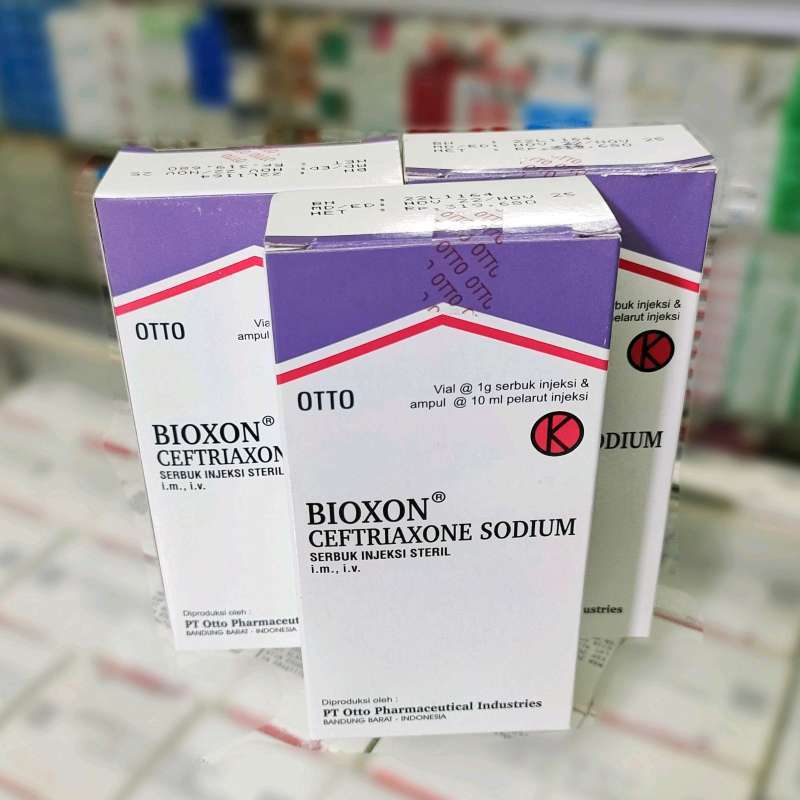 Promo Original Bioxon I.m I.v Box 1 Vial Dan 1 Ampul 10ml Pelarut ...