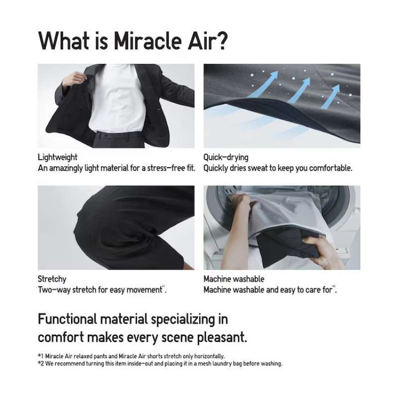 Jual Uniqlo Jacket Cotton Like Jaket Miracle Air Pria Airsense Serupa ...