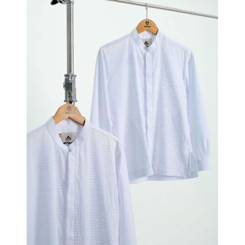 Promo Koko Couple Putih Bersih Baju Muslim Ayah Dan Anak Majid Series By Althaff Original ...