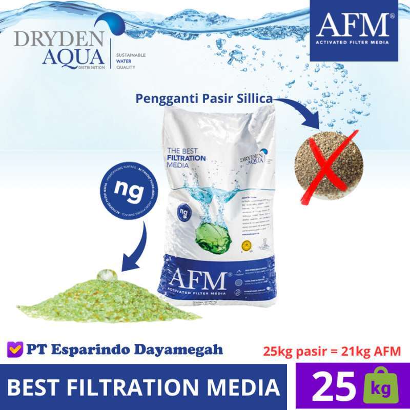 Jual Media Filter Pengganti Pasir Silika Merk Dryden Aqua - Afm Ng ...