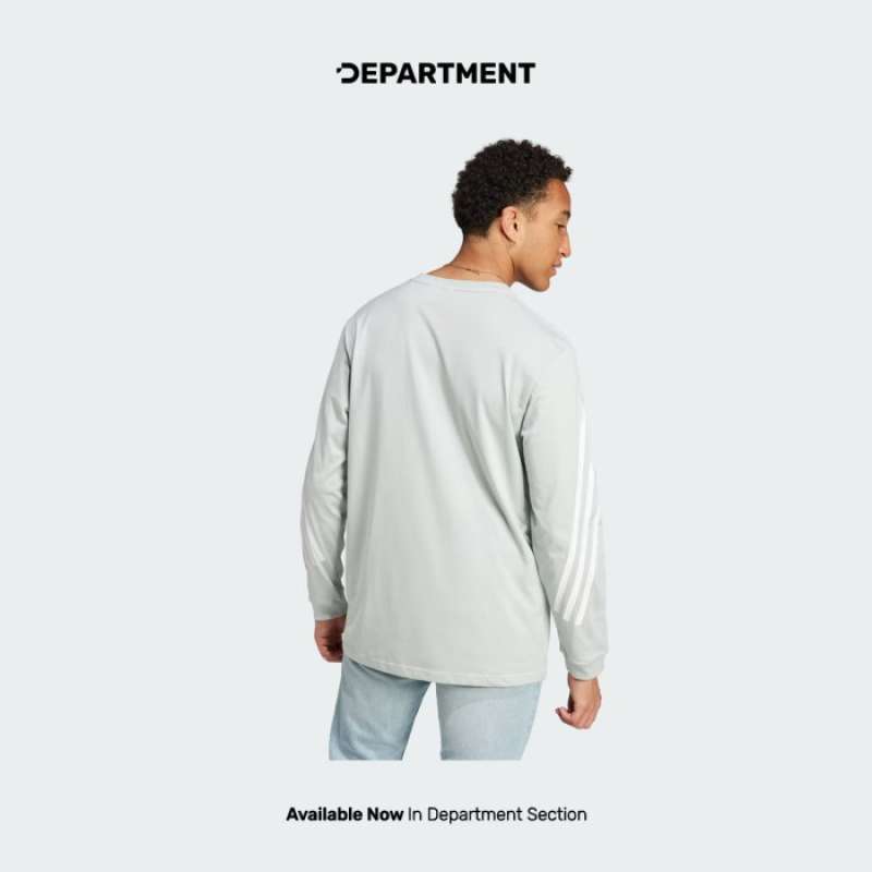 Promo Kaos Lengan Panjang Pria Adidas Future Icons 3-stripes Ls Ij6390 ...