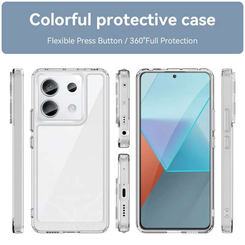 Jual Casing Redmi Note 13 Pro 4g / 5g Case Luxury Clear Softcase ...