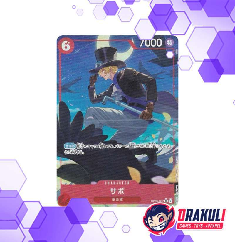 Jual One Piece Card Game Prb01 - Sabo Op05-007 P-sr Di Seller Drakuli ...