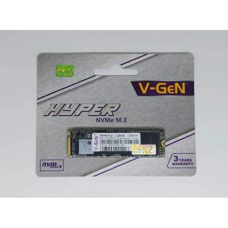 Promo Solid State Drive V-gen 128gb M.2 Nvme Pcie Gen 3.0 - Ssd Vgen M2 ...