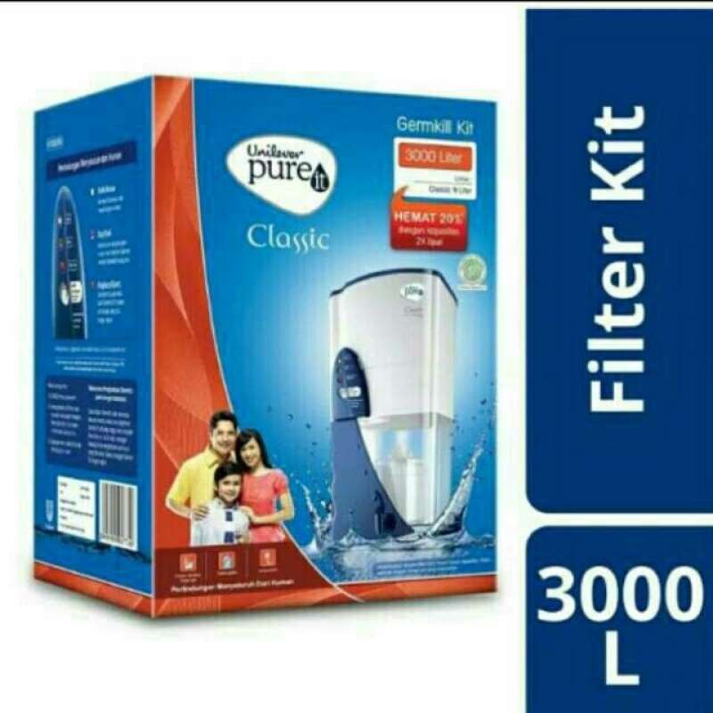 Jual Unilever Pure It Germkill Filter 3000 L - Germ Kill - Gkk 3000 L ...