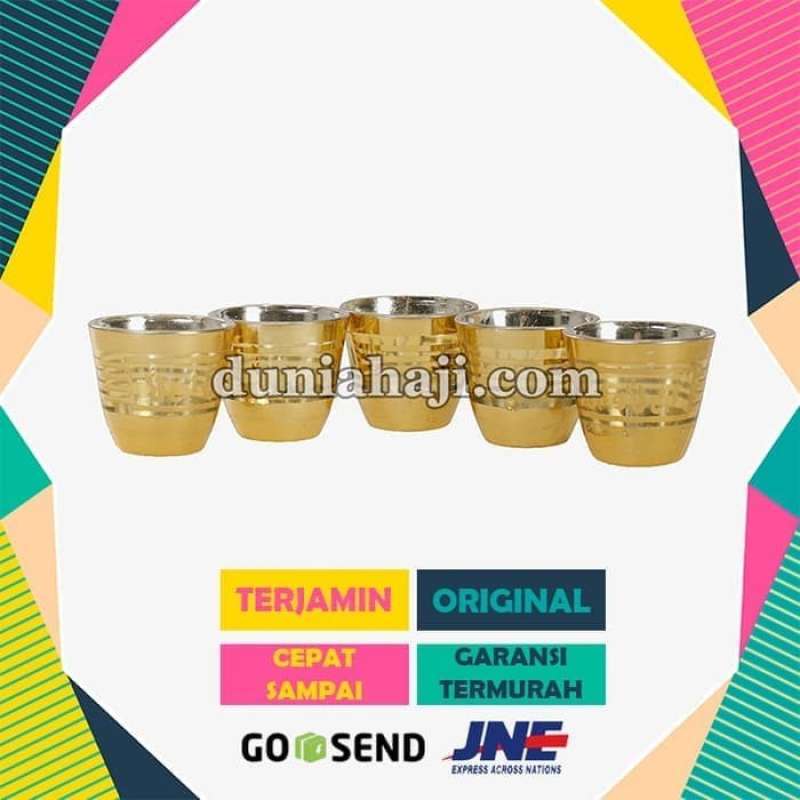 Jual Gelas Cucing Gelas Air Zam Zam 1lusin Oleh Oleh Haji Dan Umroh Di ...