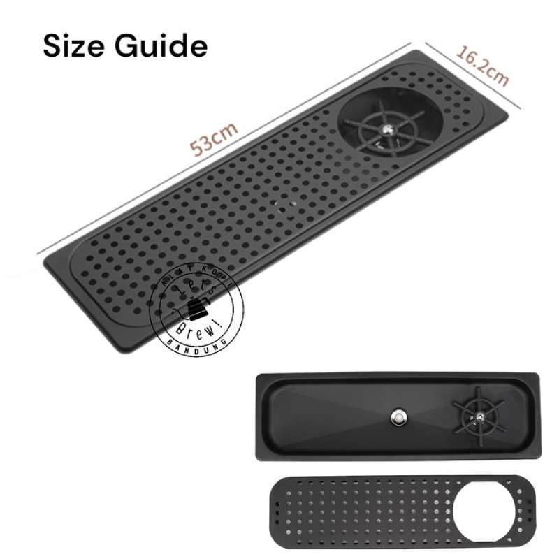 Jual Jug Rinser Size L / Glass Rinser / Pembersih Milk Jug Meja Bar Di ...