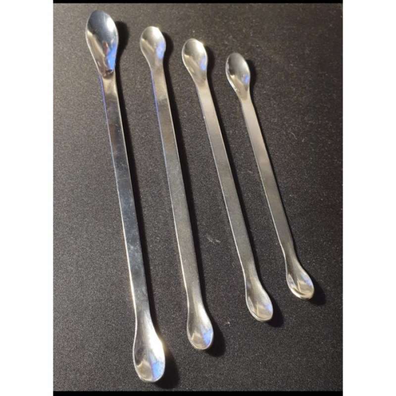 Jual Stainless Steel Spoon Sendok Stainless Ujung Ganda - 20cm Di ...