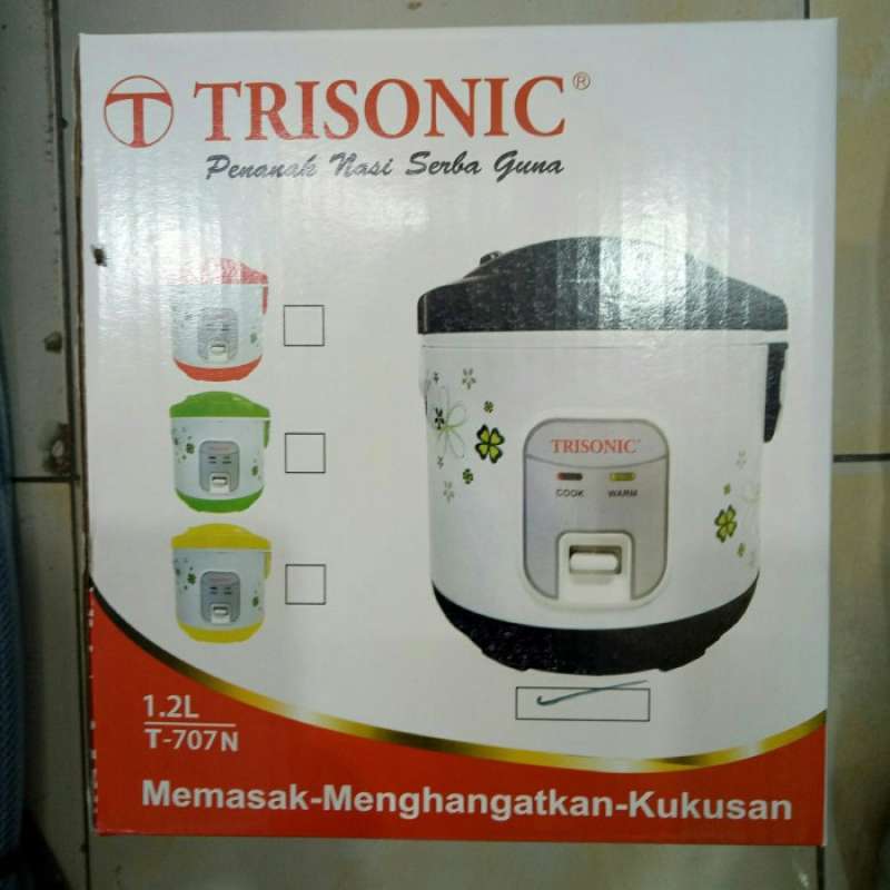 Promo Magic Com Trisonic 1,2 Liter 3 In 1 (memasak, Mengukus, Dan ...
