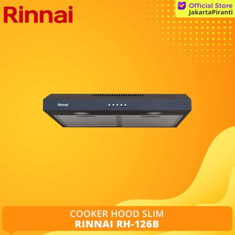 Promo Cooker Hood Rinnai Rh-126b Slim Hood Penghisap Asap Kompor Diskon ...