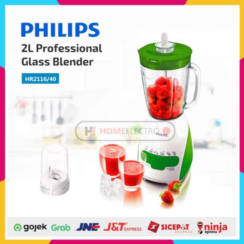 Promo Philips Blender 2l Glass Hr2116/40 - Green Diskon 23% Di Seller ...