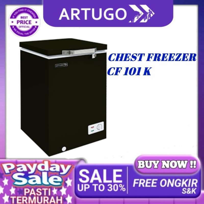 Promo Chest Freezer Artugo Cf 101k I Cf101k 105 Liter Freezer Box Low ...