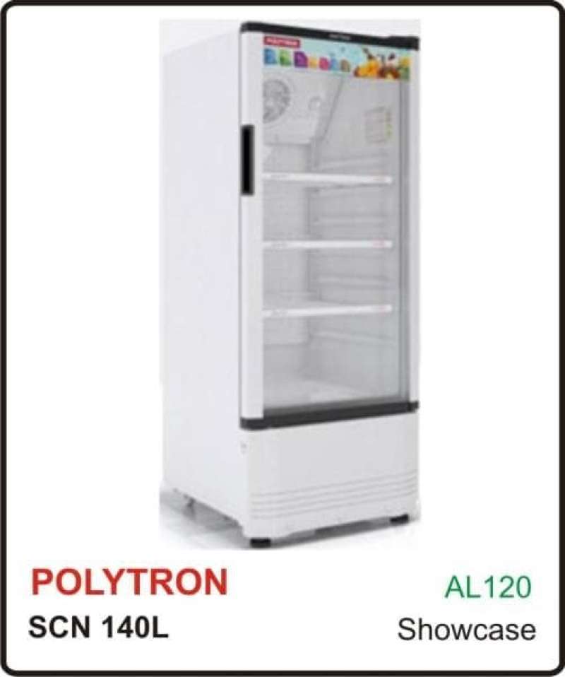 Promo Polytron Scn140l Lemari Es Minuman Scn140 Showcase 3 Rak 140l ...
