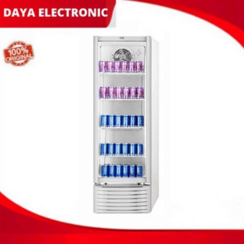 Promo Gea Showcase Expo 30fc Lemari Es Pendingin Minuman Diskon 23% Di ...