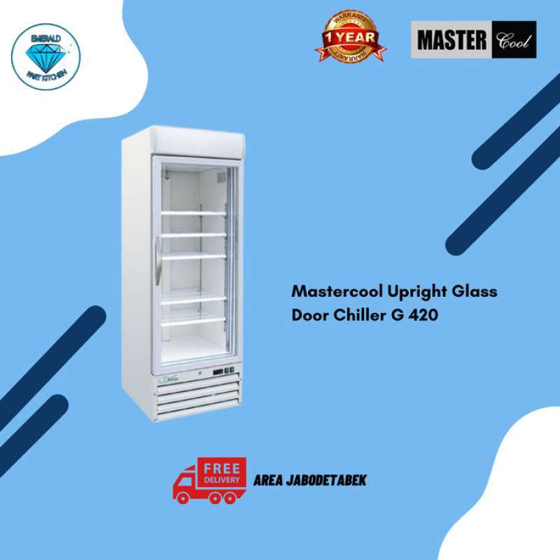 Promo Mastercool Showcase Chiller 1 Pintu/display Cooler - G 420 ...