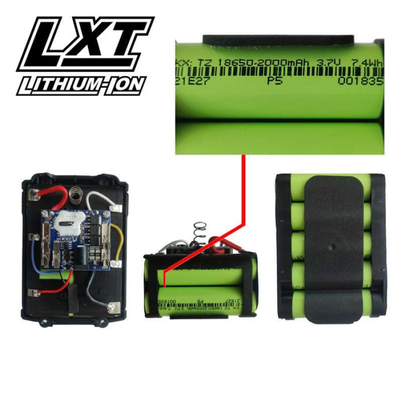 Promo Battery Lxt 21 Volt 4ah Real Capacity Baterai Cordless Makita ...