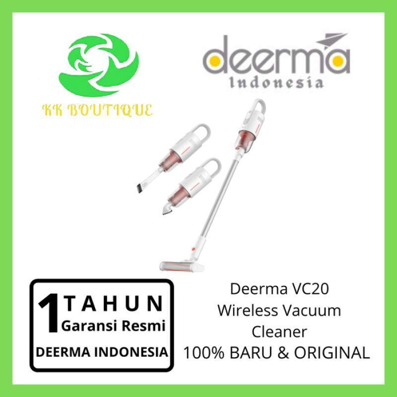 Promo Deerma Vc20 Wireless Vacuum Cleaner Stick Ultra-quiet 5500pa ...