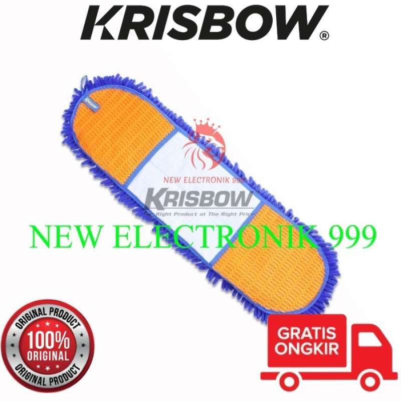 Promo Krisbow Refill Kain Pel Microfiber 24 Inci Kw1800550 Diskon 23% ...