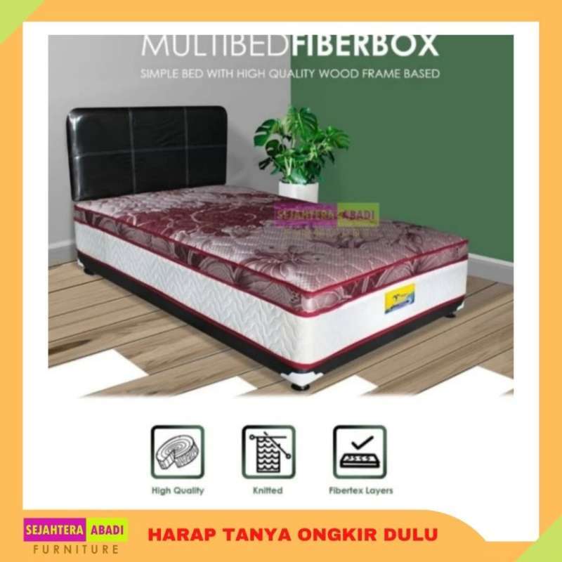 Jual Bella Springbed Diamond Series Multibed Boxy Maxy Rebonded Fibertech Latex Likes Orthopedic ...