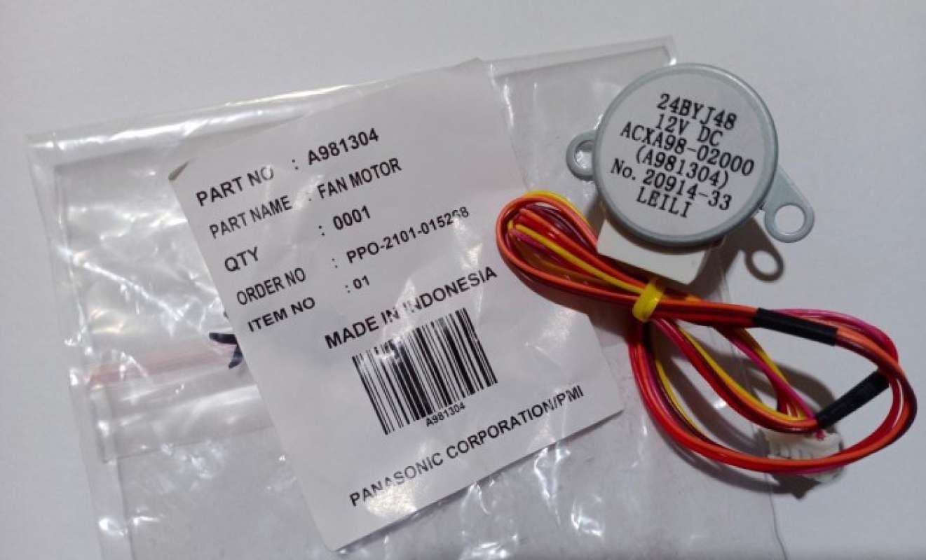 Promo Motor Swing / Stepping Motor Ac Panasonic Standar 2pk Original ...