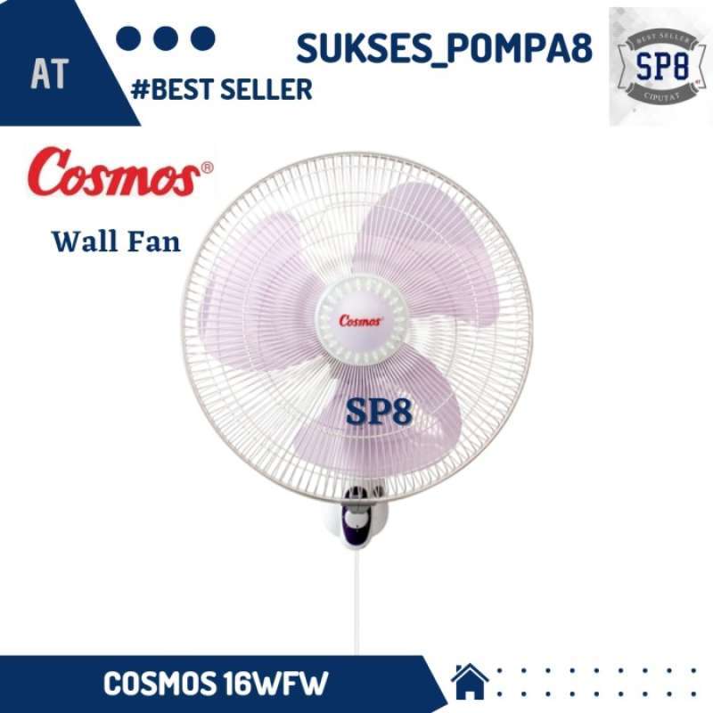 Promo Cosmos Wall Fan 16 Inch 16wfw / Kipas Angin Dinding Diskon 23% Di ...