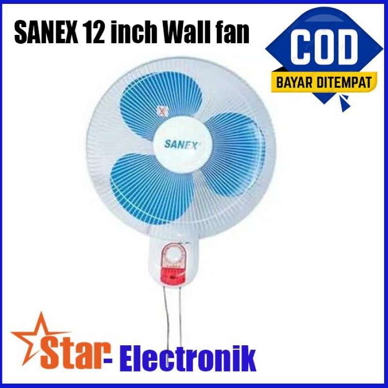 Promo Sanex 12 Inch Wall Fan/kipas Angin Dinding - Ukuran 12 Inch ...