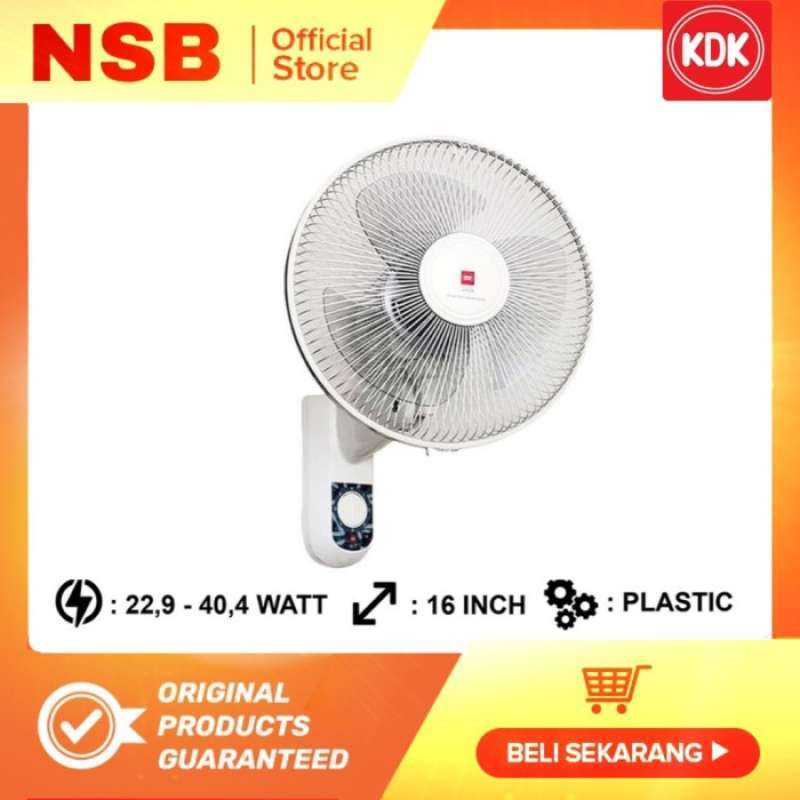 Promo Kdk Wn40b Wall Fan 16 Inch Kipas Angin Dinding Tembok Wn 40b ...