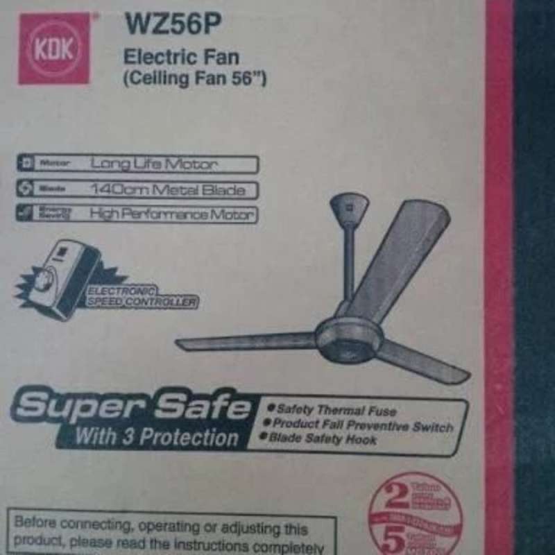 Promo Kipas Angin (ceiling Gan 56) Kdk Wz56 Diskon 23% Di Seller Hirai ...