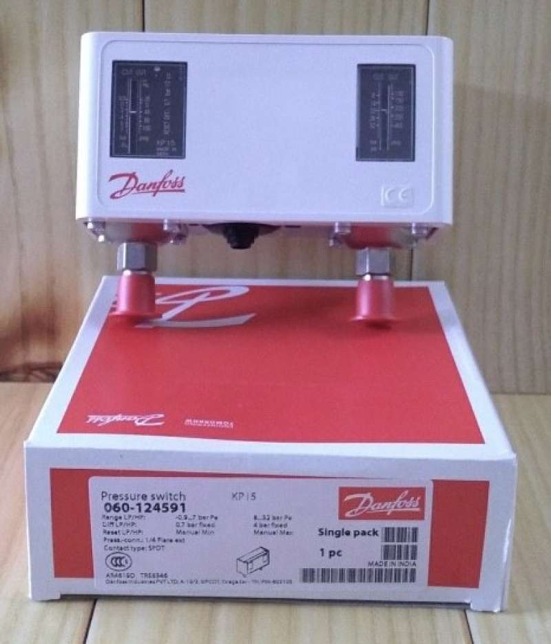 Promo Pressure Switch Danfoss Kp 15 Manual Manual Reset | Danfoss Kp 15 ...
