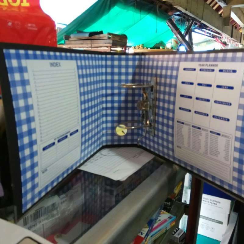 Jual Ordner Gema 1/2 Folio / Kwitansi (satuan) Di Seller Abc Pasar Pagi ...