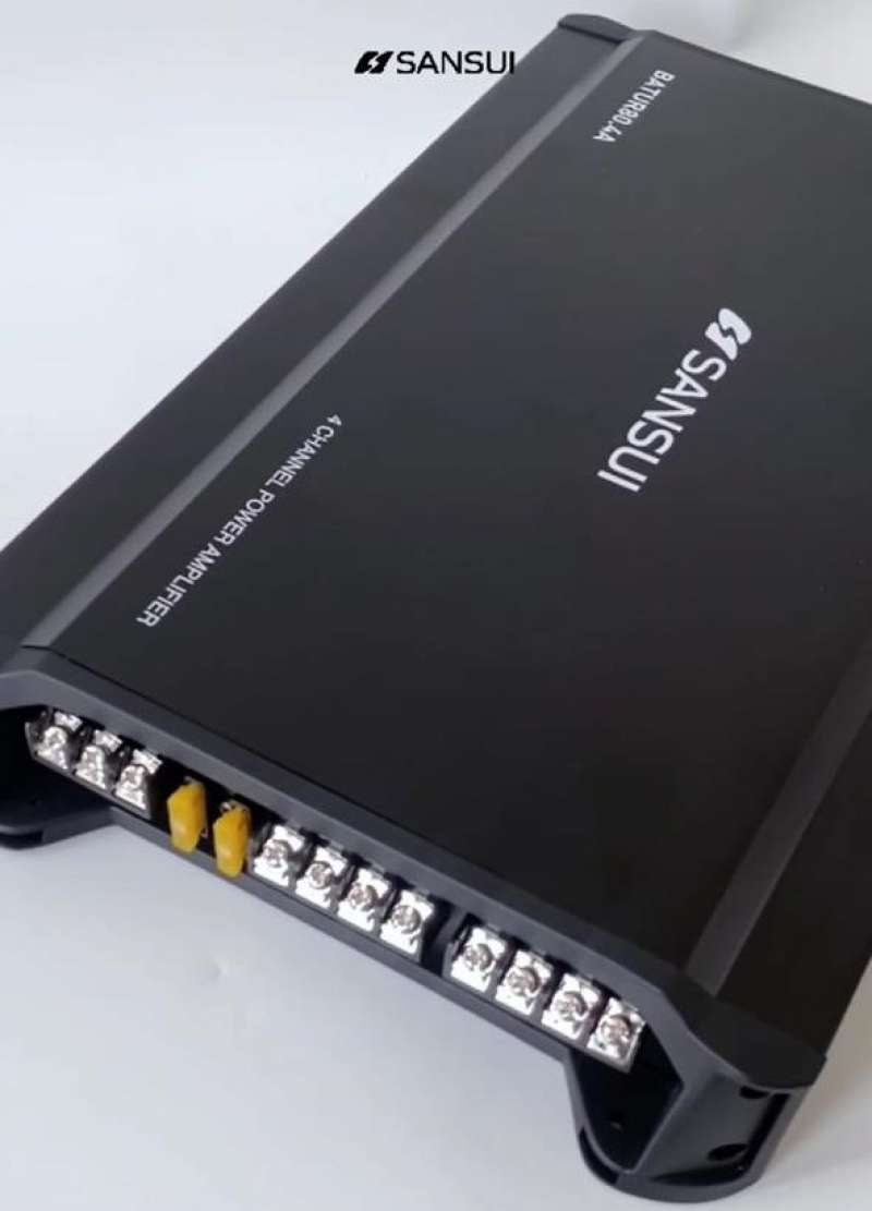 Jual Power / Amplifier Mobil Sansui Batur-80.4 Power 4 Channel 80w ...