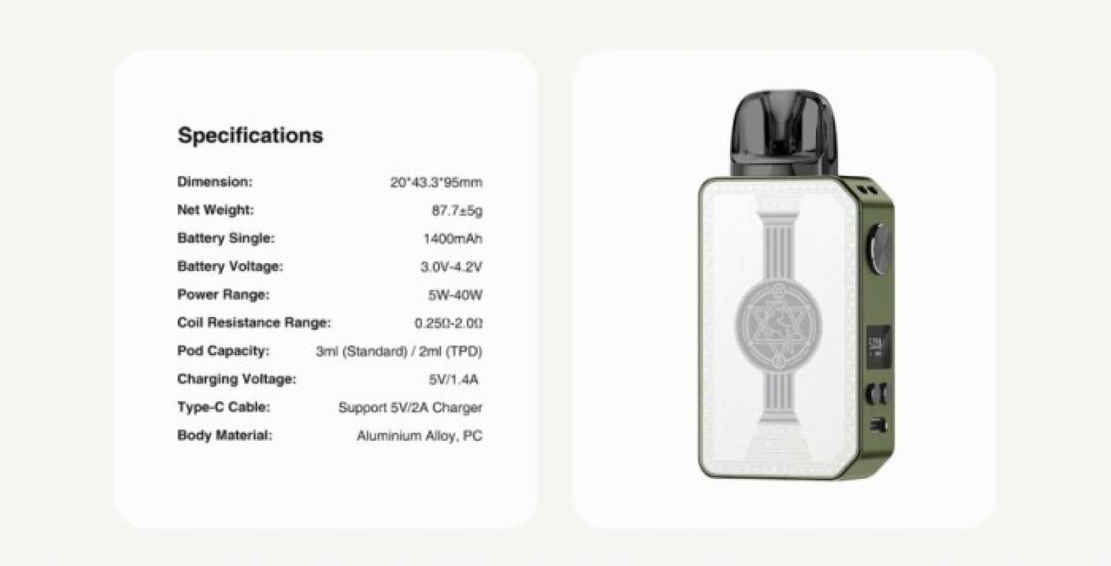 Jual Centaurus E40 Pod Kit By Lost Vape - Authenthic - E40 Spirit Di Seller Nnvape - Cengkareng ...