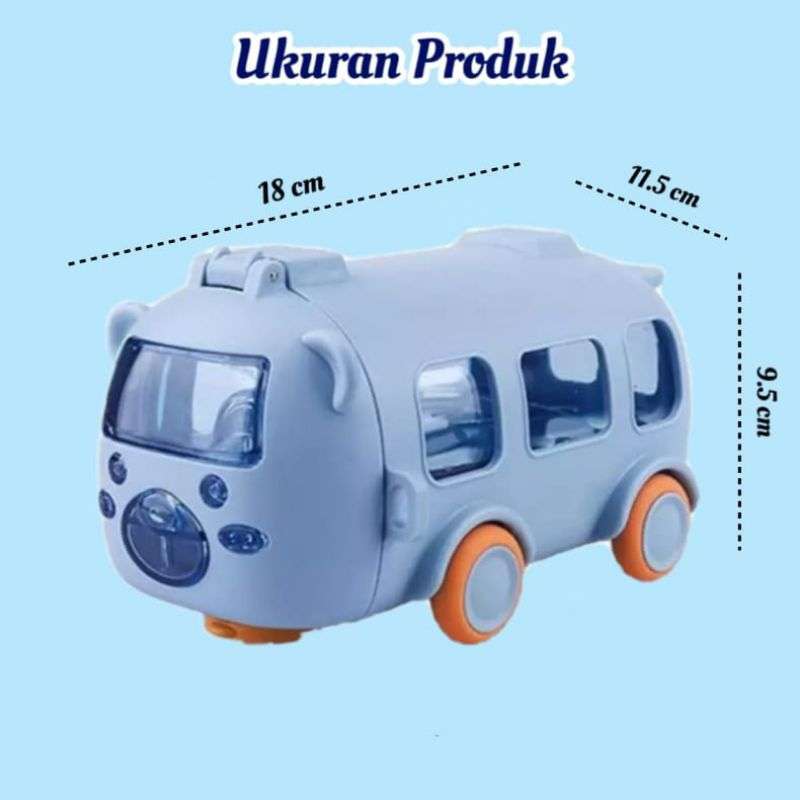 Jual Botol Air Minum 500ml Anak Sekolah Mobil Mobilan Karakter Bus ...
