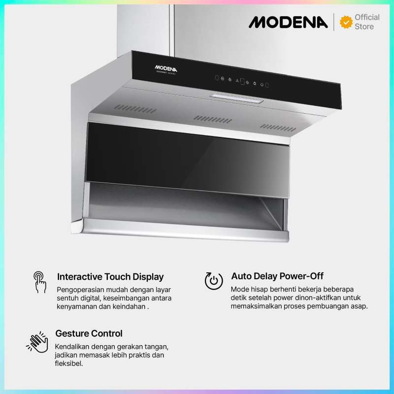 Promo Modena Chimney Hood - Cx 8717 Lass Diskon 15% Di Seller Modena ...