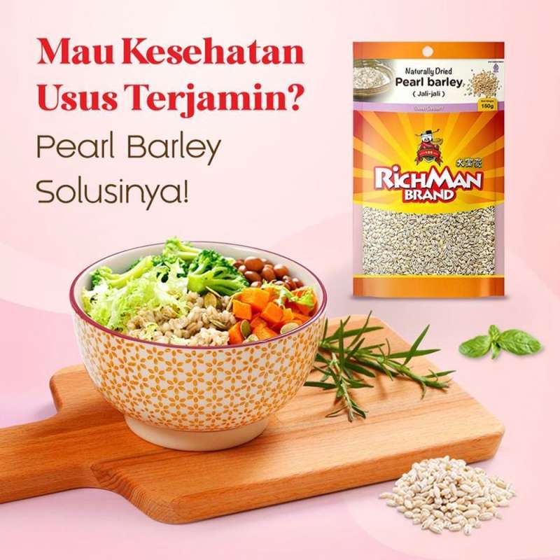 Jual Richman Brand Pearl Barley (jali-jali) 150 Gr Di Seller Kebun Kita ...