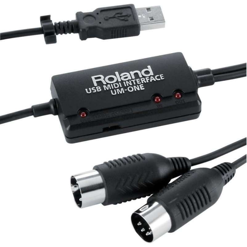 Promo Roland Um-one Mk Ii B, USB Midi Interface Diskon 15% Di Seller ...