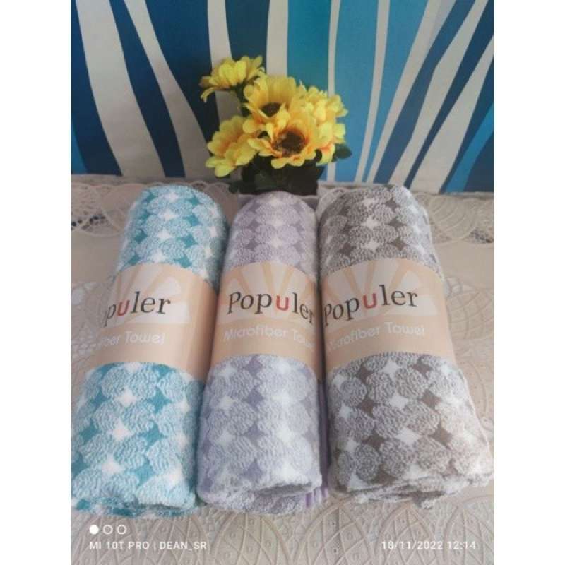 Jual Handuk Premium Katun 140 X 70cm Berat 300 Gram Di Seller Toko ...