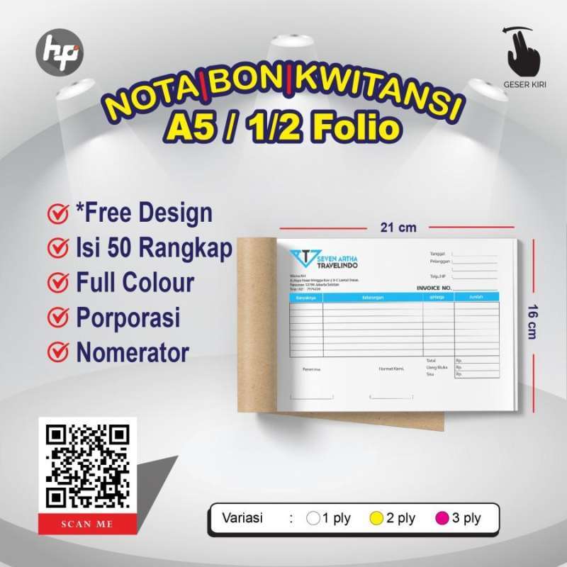 Jual Nota Custom 3 Ply 🏷️ Original Terbaru, Terlengkap, & Harga ...