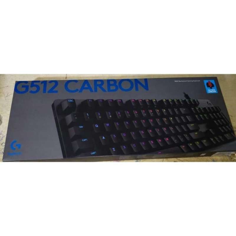 Jual Keyboard Gaming Logitech G512 Carbon Rgb Linear Switch Red Di ...