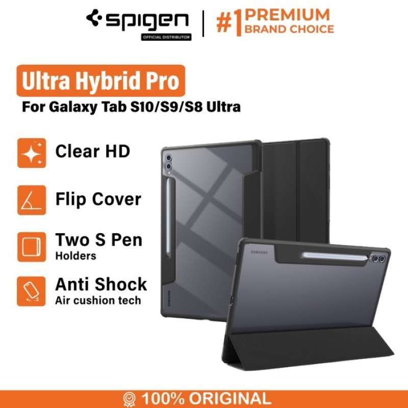 Promo Case Samsung Galaxy Tab S10 Ultra Spigen Ultra Hybrid Pro Anti ...