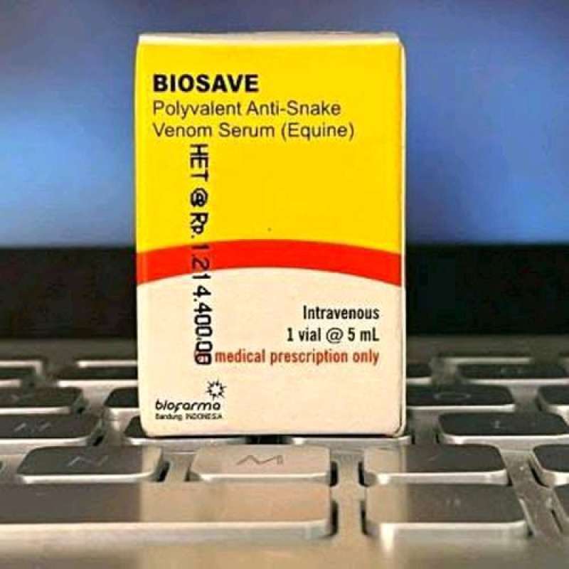 Jual Biosave Anti Bisa Ular 🏷️ 100% Original, Harga & Kualitas Terbaik ...