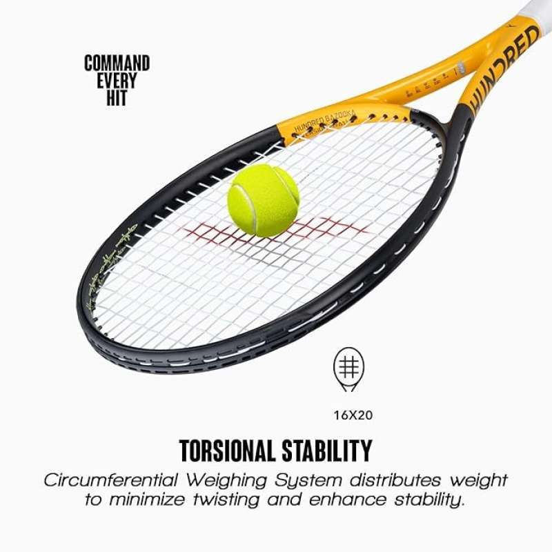 Promo Raket Tenis Hundred Bazooka Original Tennis Racket Fused Graphite ...