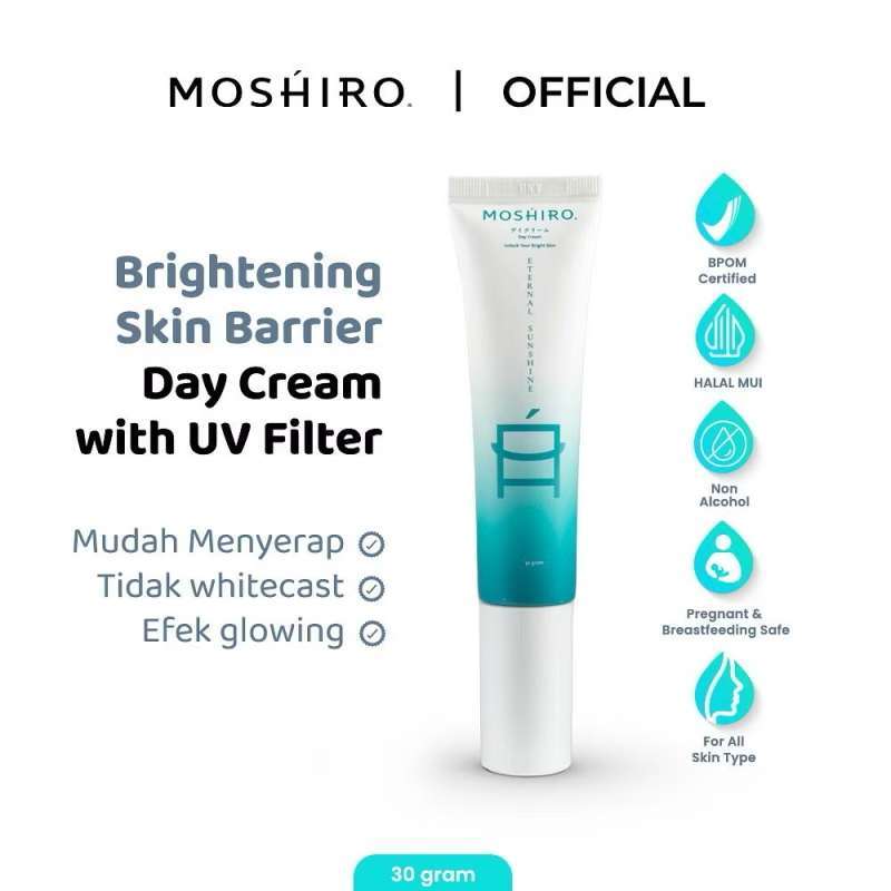 Jual Moshiro Eternal Sunshine Day Cream Tube With Uv Filter Di Seller ...